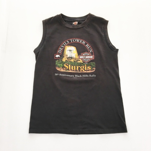 Harley-Davidson | Shirts | Harley Davidson 9s Sturgis Graphic Tank Top ...